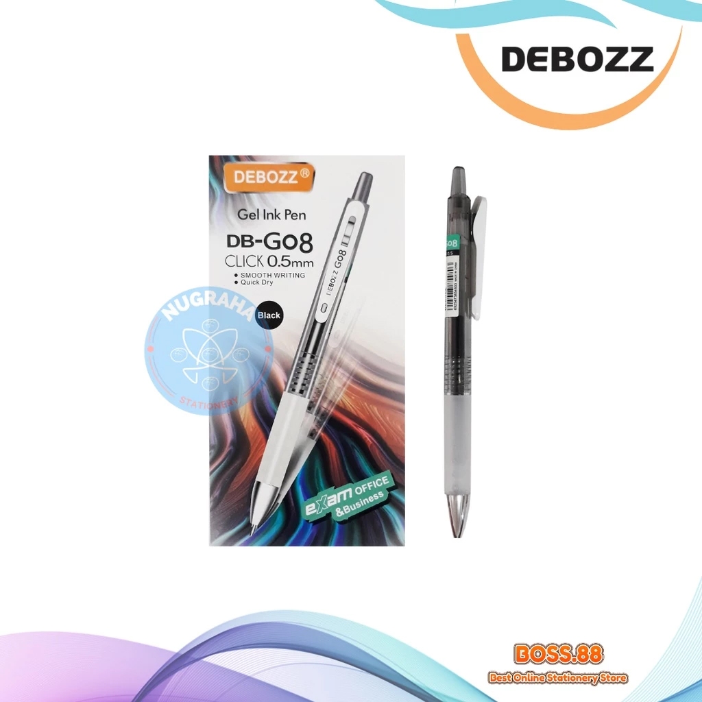 Jual GEL PEN / PULPEN GEL DEBOZZ DB-G08 (1 PCS) | Shopee Indonesia