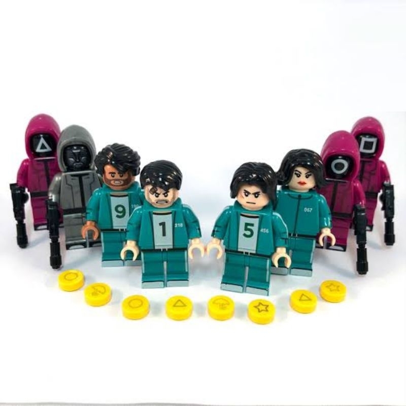 Jual mf squid game mini figure kang sae byeok NO DUS minifigure seong ...
