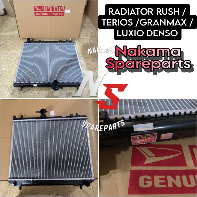 Jual Radiator assy Rush / Terios / Granmax 1.3cc 1.5cc / Luxio Manual ...