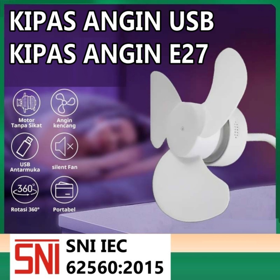 Jual Kipas Angin Mini USB Fan Portable Powerbank Flexible Laptop ...