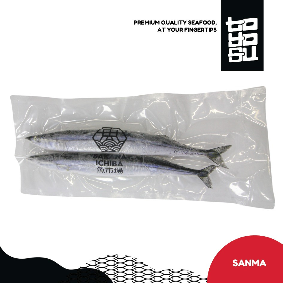 Jual SANMA WHOLE TWIN PACK - IKAN SANMA - PACIFIC SAURY - FROZEN ...