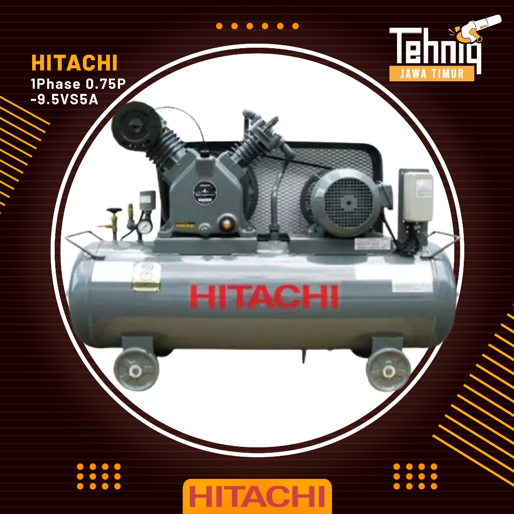 Jual Air Compressor Hitachi 1hp 1phase | Shopee Indonesia