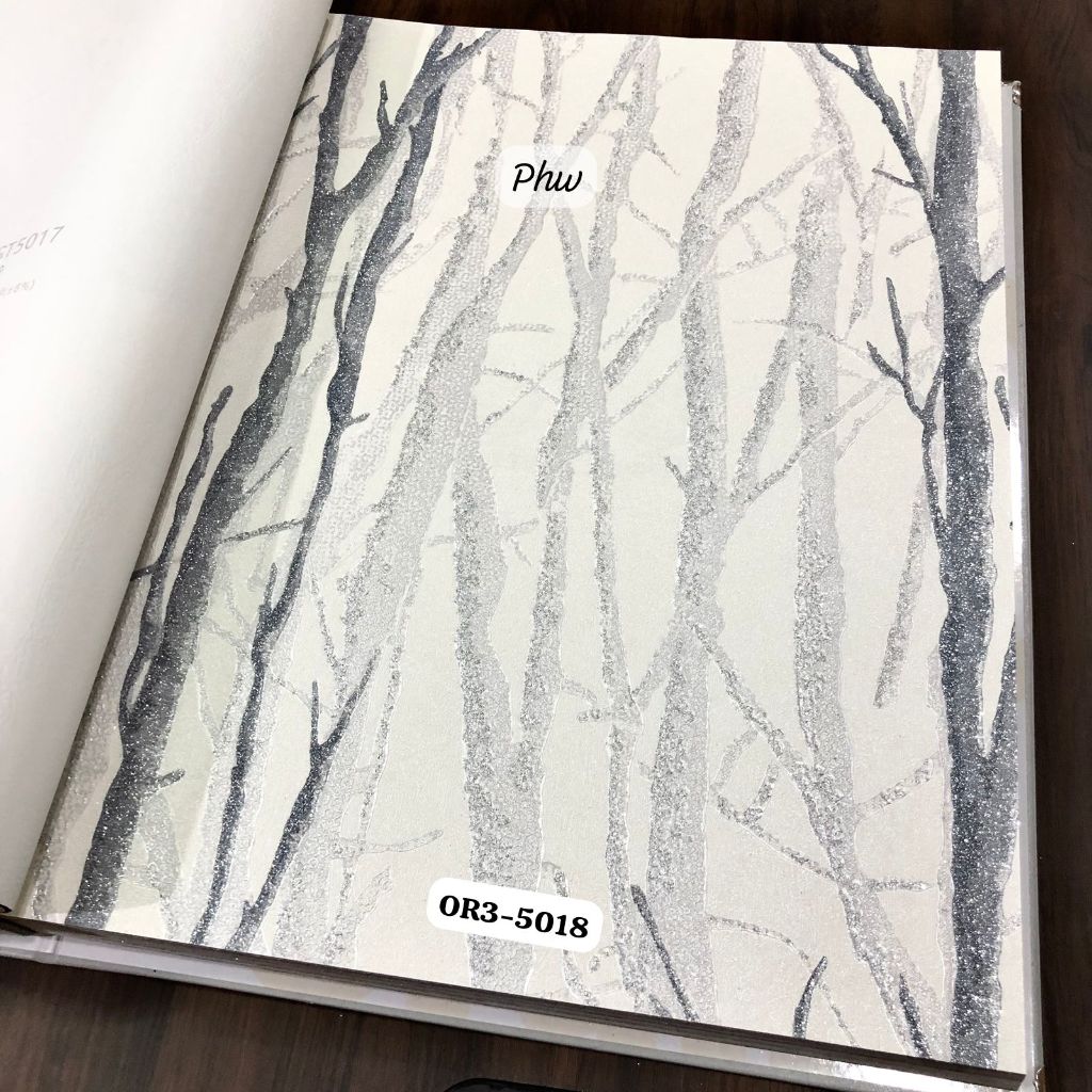 Jual WALLPAPER DINDING MOTIF RANTING POHON MINIMALIS MODERN STYLE ...