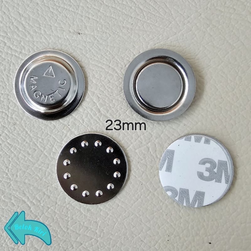 Jual Magnet Bulat 23mm Magnet Pin Lencana Magnet Coution Magnetic ...