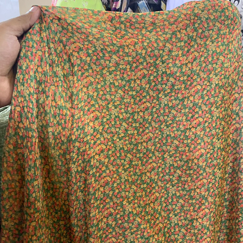 Jual kain sifon sutra - kain chiffon korea - chiffon motif - kain dress ... Jual kain sifon sutra - kain chiffon korea - chiffon motif - kain dress ...
