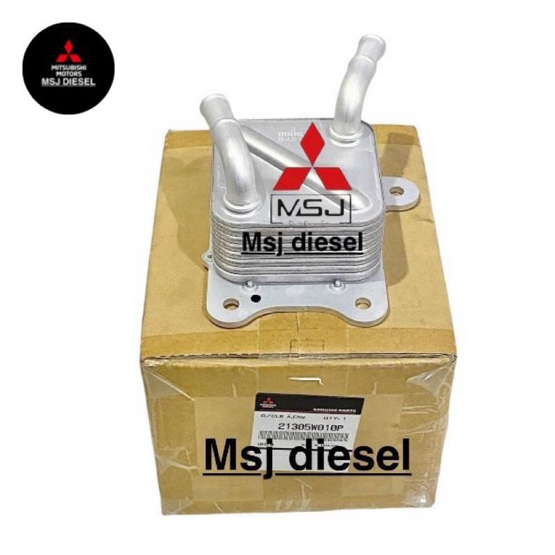 Jual Oli cooler mesin pendingin oil cooler engine mitsubishi all new ...
