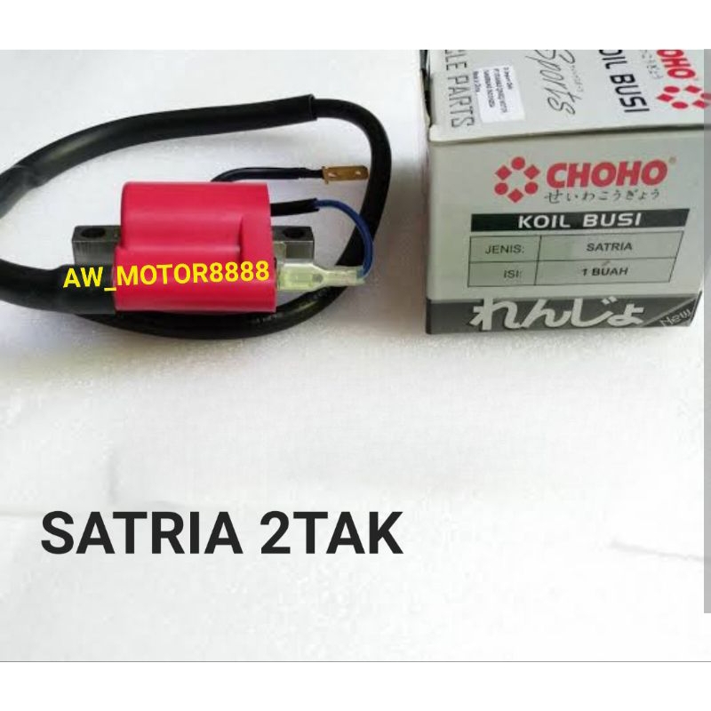 Jual KOIL COIL SATRIA 2TAK 2 TAK KOIL COIL PENGAPIAN IGNITION KOIL COIL BUSI (CHOHO) | Shopee ...