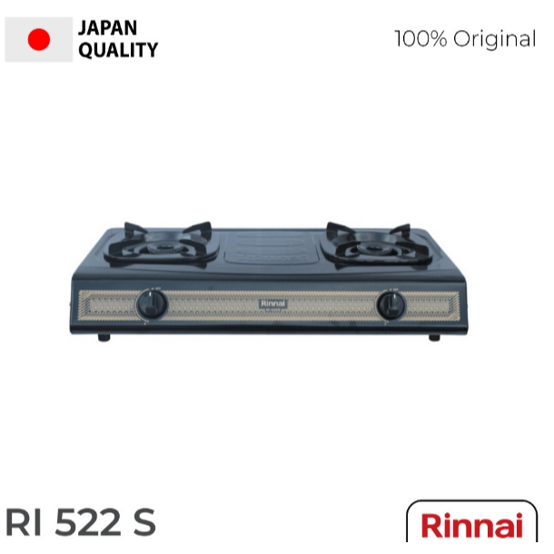 Jual KOMPOR RINNAI 2 TUNGKU RI-522 S | Shopee Indonesia