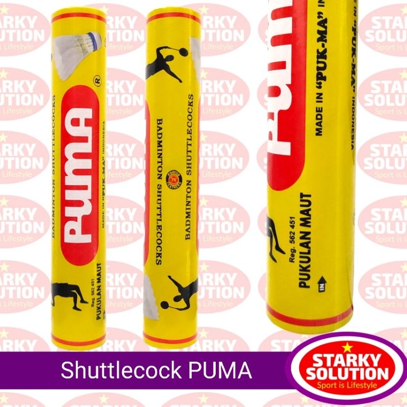 Jual Shuttlecock PUMA Kock Badminton Kok Bulutangkis Raket PUKMA ...