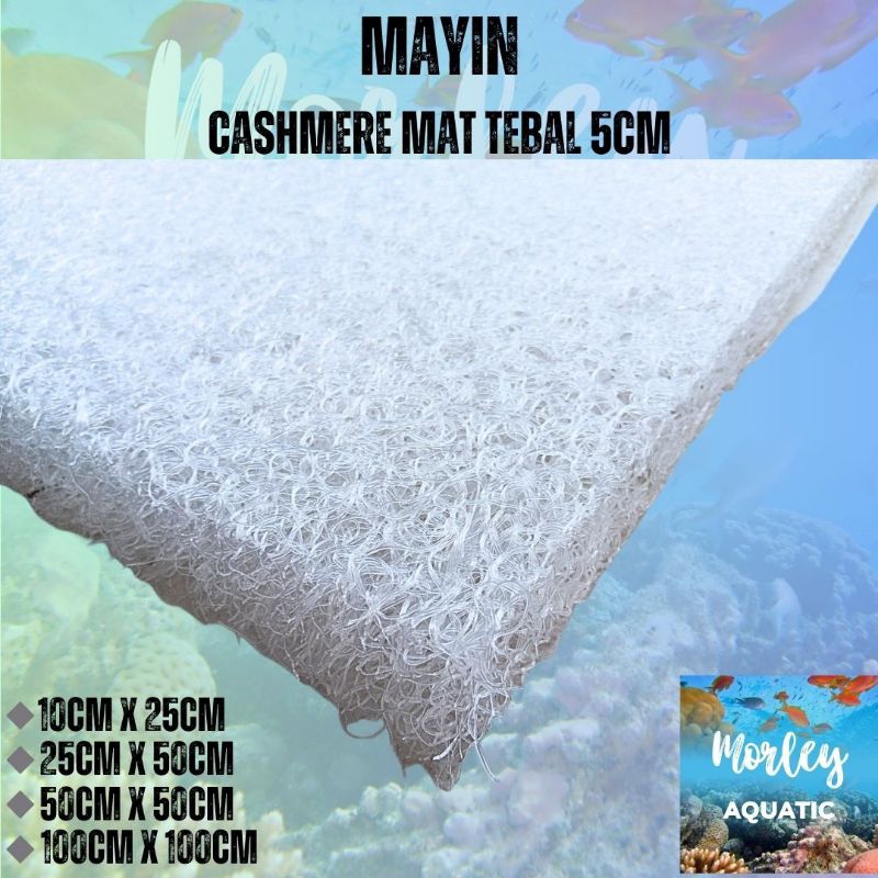 Jual MAYIN CASHMERE MAT TEBAL 5CM 10X25CM / JAPMAT MEDIA FILTER ...