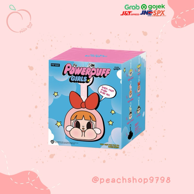 Jual SELECTED CRYBABY Powerpuff girls PPG popmart blindbox toys action ...