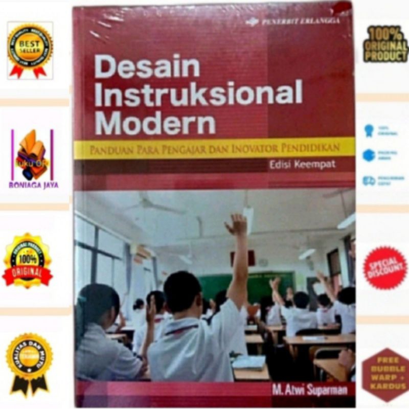 Jual {Original} Buku Desain Instruksional Modern Edisi 4 - M. Atwi ...