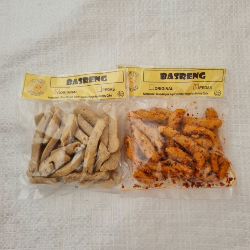 Jual 35gr [Baso Goreng] Basreng Koki Snack Tasikmalaya | Shopee Indonesia
