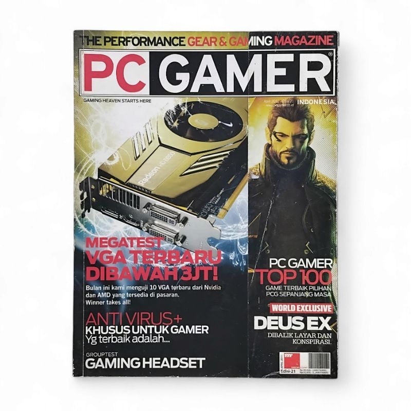 Jual Majalah PC Gamer Indonesia Edisi 021 April 2011 Bekas | Lapak ...