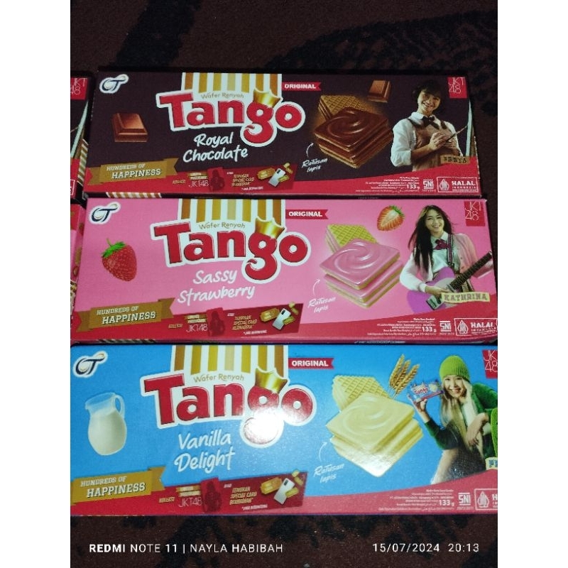 Jual WAFER TANGO EDISI JKT48 | Shopee Indonesia
