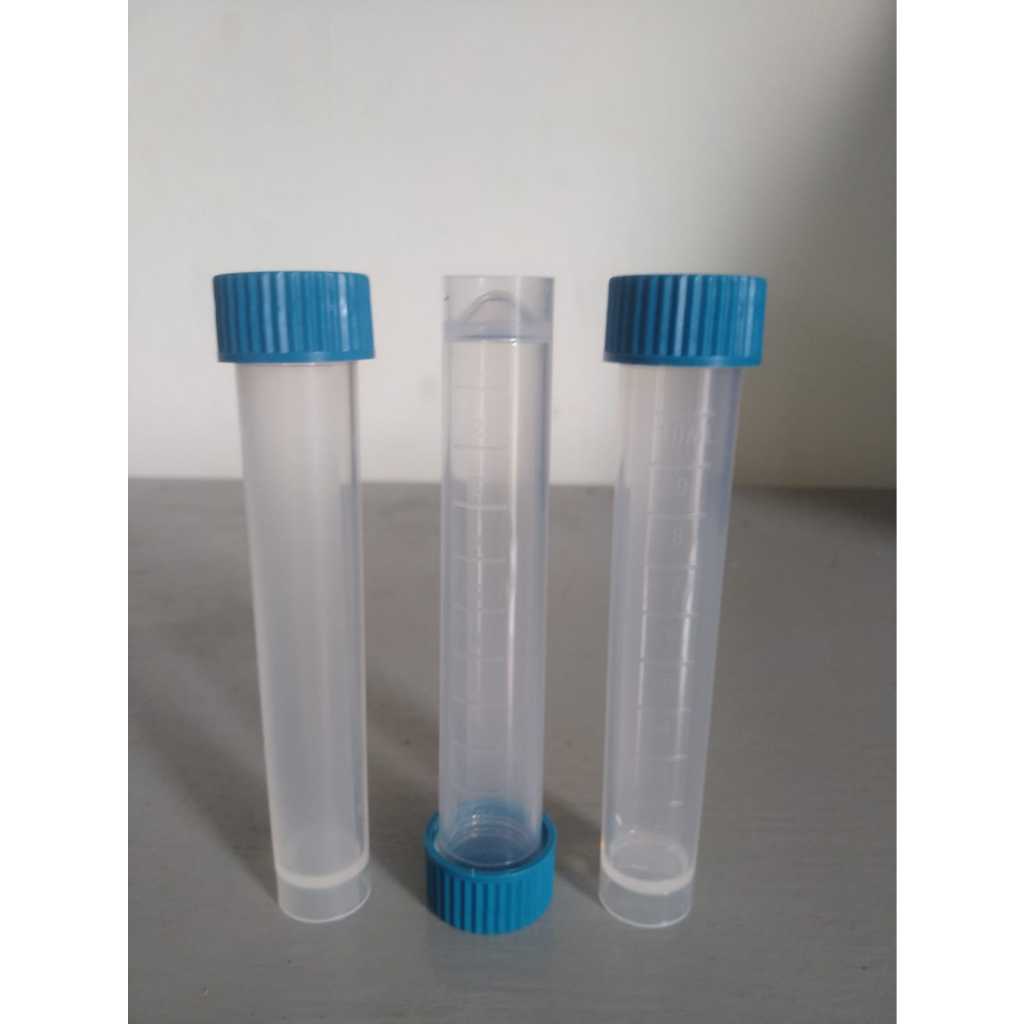 Jual Tabung Ukur / Tabung Transport / Screw Cap Tube 10 mL | Shopee ...