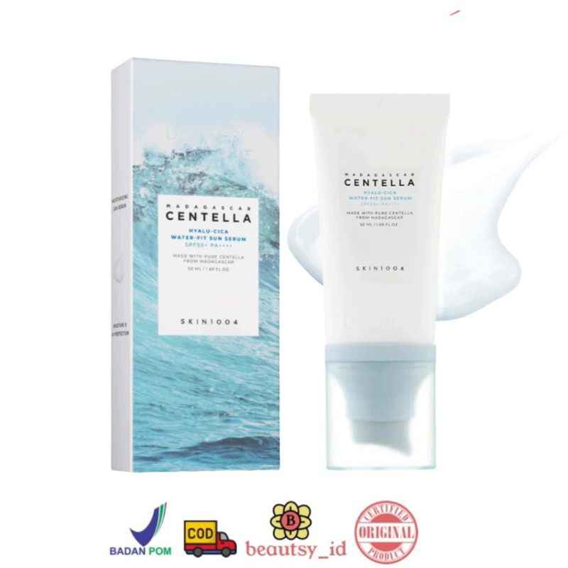Jual SKIN1004 Madagascar Centella Hyalu Cica Water Fit Sun Serum SPF50 ...