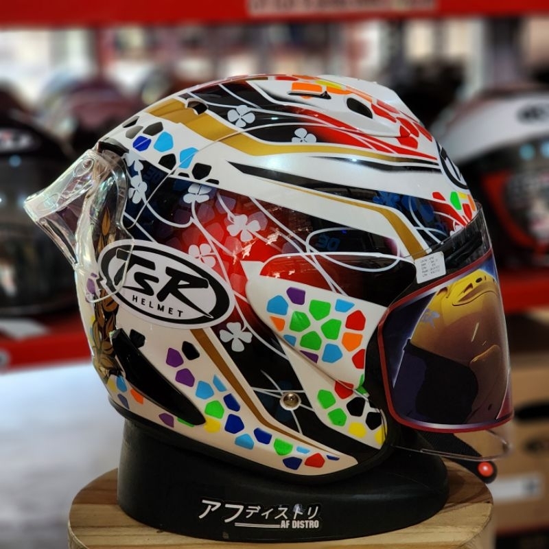 Jual Helm TSR Vz ram nakagami Gp2 paket spoiler not scott ram4 ram5 ...