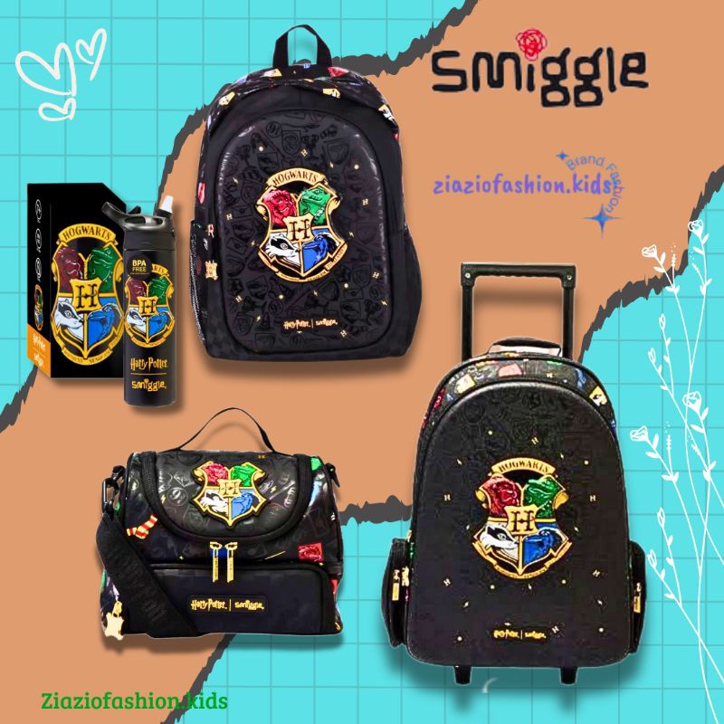 Jual SMIGGLE SET BACKPACK SET TAS SMIGGLE HARRY POTTER | Shopee Indonesia