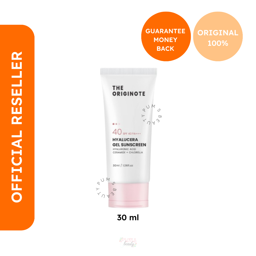 Jual THE ORIGINOTE - Hyalucera Gel Sunscreen SPF 40 PA+++ | 30ml ...