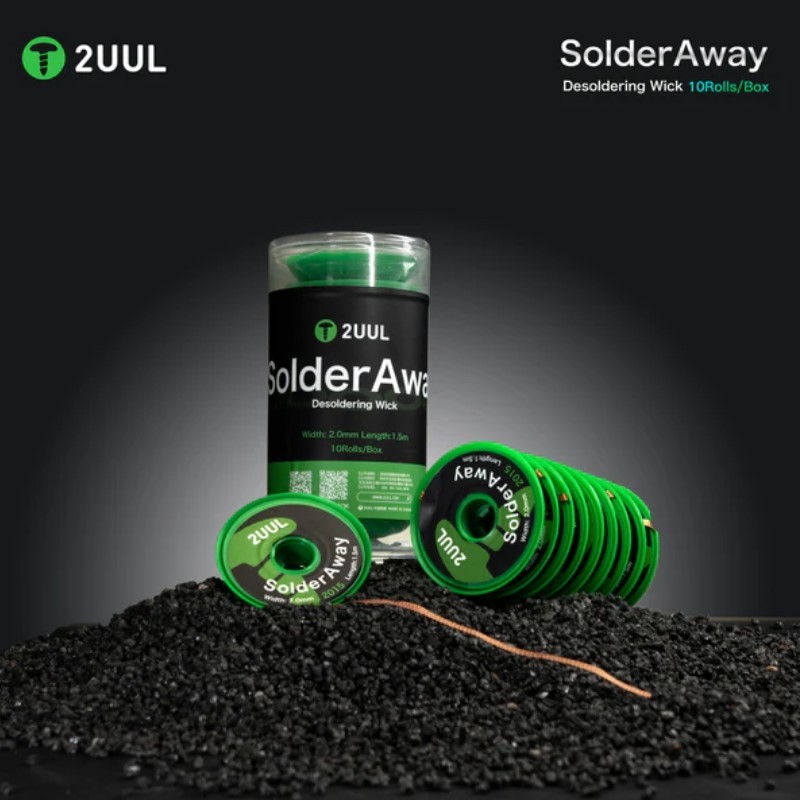 Jual Solder Wick 2UUL DW11 Mobi Desoldering Wick 2015 1 Roll | Shopee Indonesia