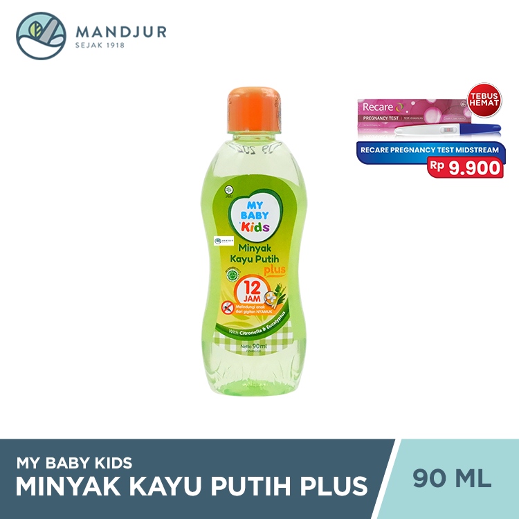 Jual My Baby Kids Minyak Kayu Putih Plus 90 mL - Melindungi dari ...