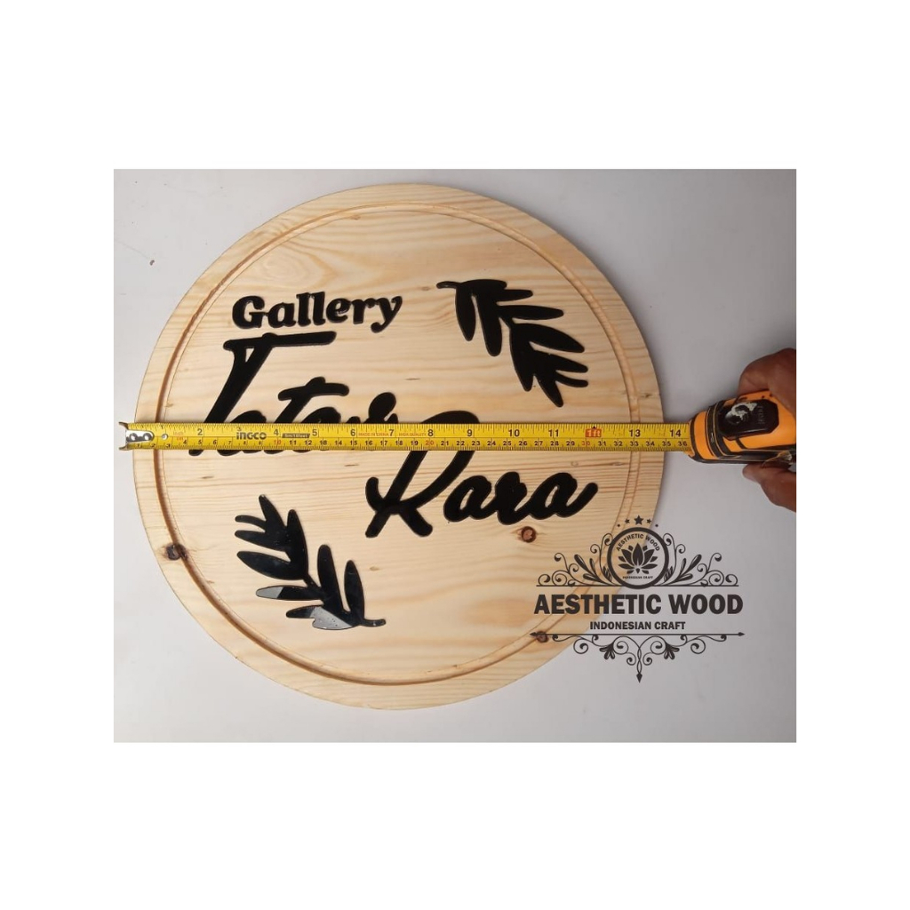 Jual Sign Board | Kayu Jati Elegant | Papan Nama | Shopee Indonesia