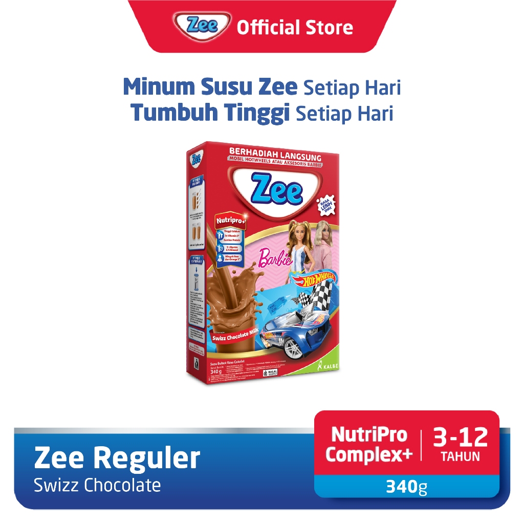 Jual Zee Reguler Swizz Chocolate Milk 340gr | Shopee Indonesia