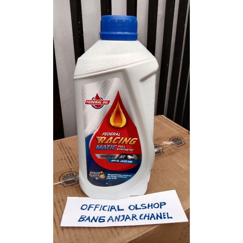 Jual FEDERAL RACING MATIC FULL SYNTHETIC 10W-40 1L | Shopee Indonesia