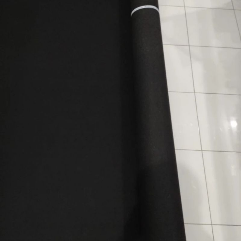 Jual KARPET POLOS DEKORASI BABUT WARNA HITAM TERMURAH. LEBAR / TINGGI ...