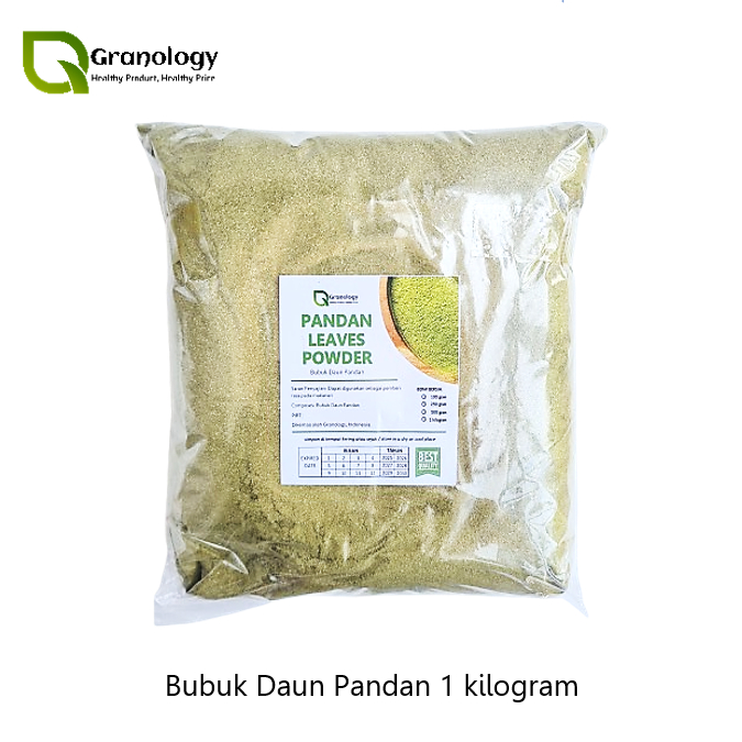 Jual Bubuk Daun Pandan / Pandan Leaves Powder (1 kilogram) by Granology ...