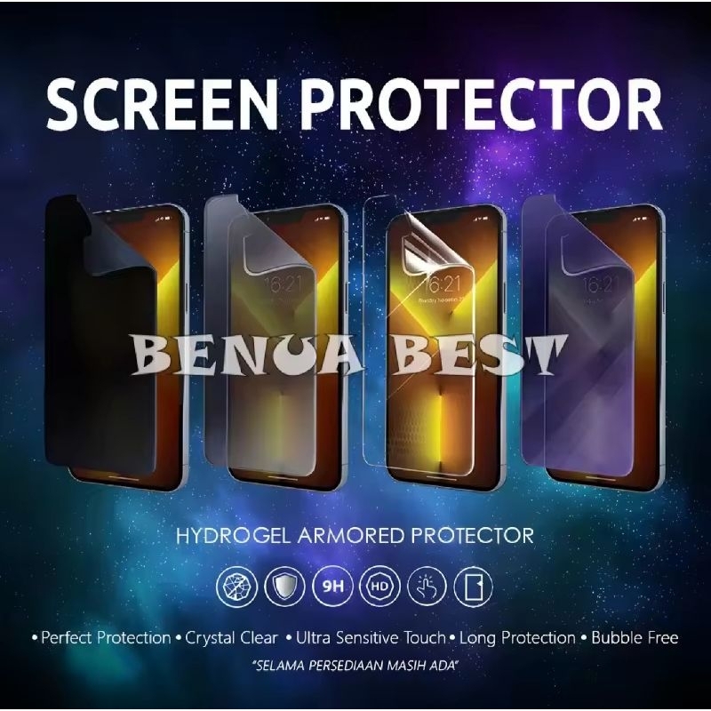 Jual hydrogel antigores hp samsung A25 M14 A35 A55 M55 F55 M35 F14 A06 ...