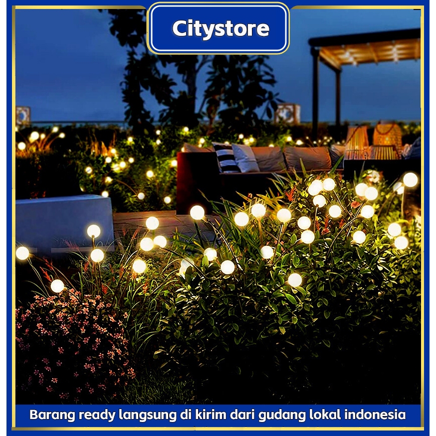 Jual Lampu Taman Lampu Outdoor Tenaga Surya 8 LED Surya Lampu Lanskap ...