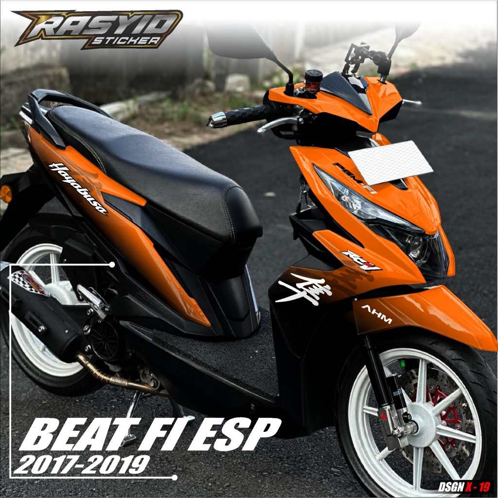 Jual COD Sticker Decal Full Body HONDA BEAT FI ESP Street 2016 2017 ...