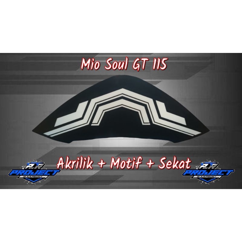 Jual Akrilik Bahan Stoplamp Lazy Mio Soul GT 115 | Shopee Indonesia