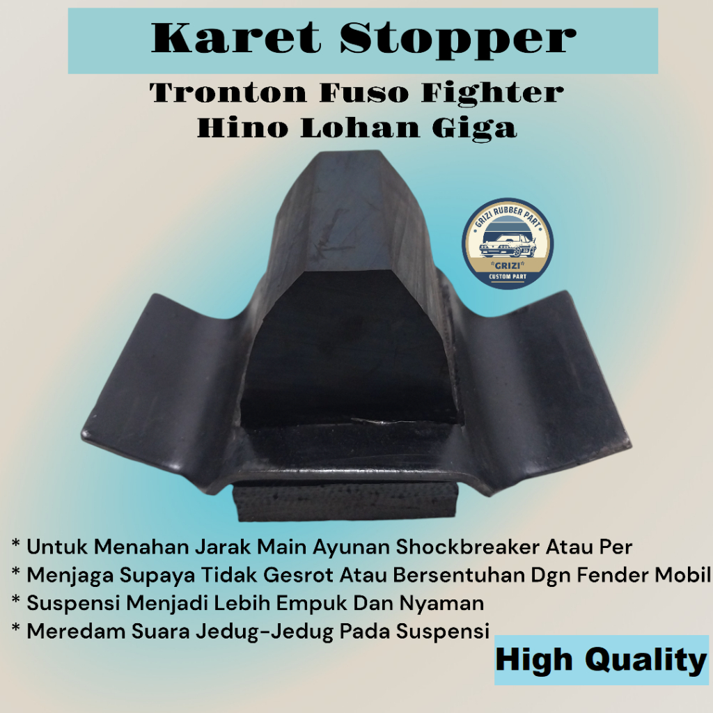 Jual Karet Stopper Depan Tronton Fuso Fighter Hino Lohan Giga Harga ...
