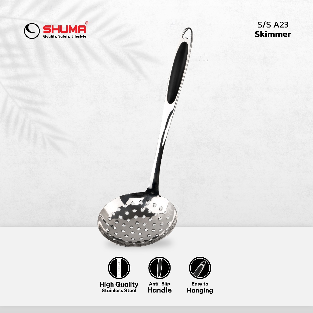 Jual Shuma Stainless High Quality Skimmer Saringan Alat Masak | Shopee ...