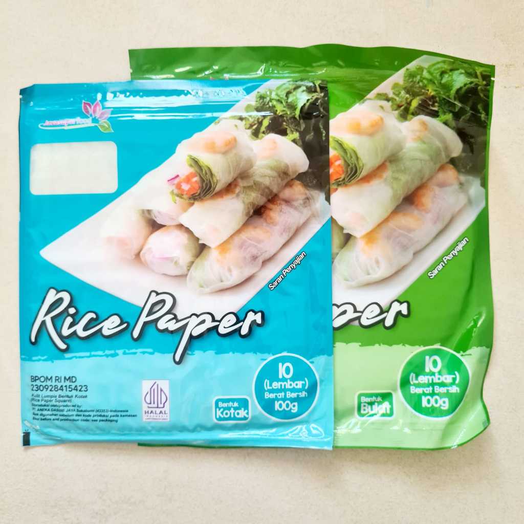Jual Rice Paper / Kulit Lumpia / Vietnam spring roll BANH TRANG - 10 ...