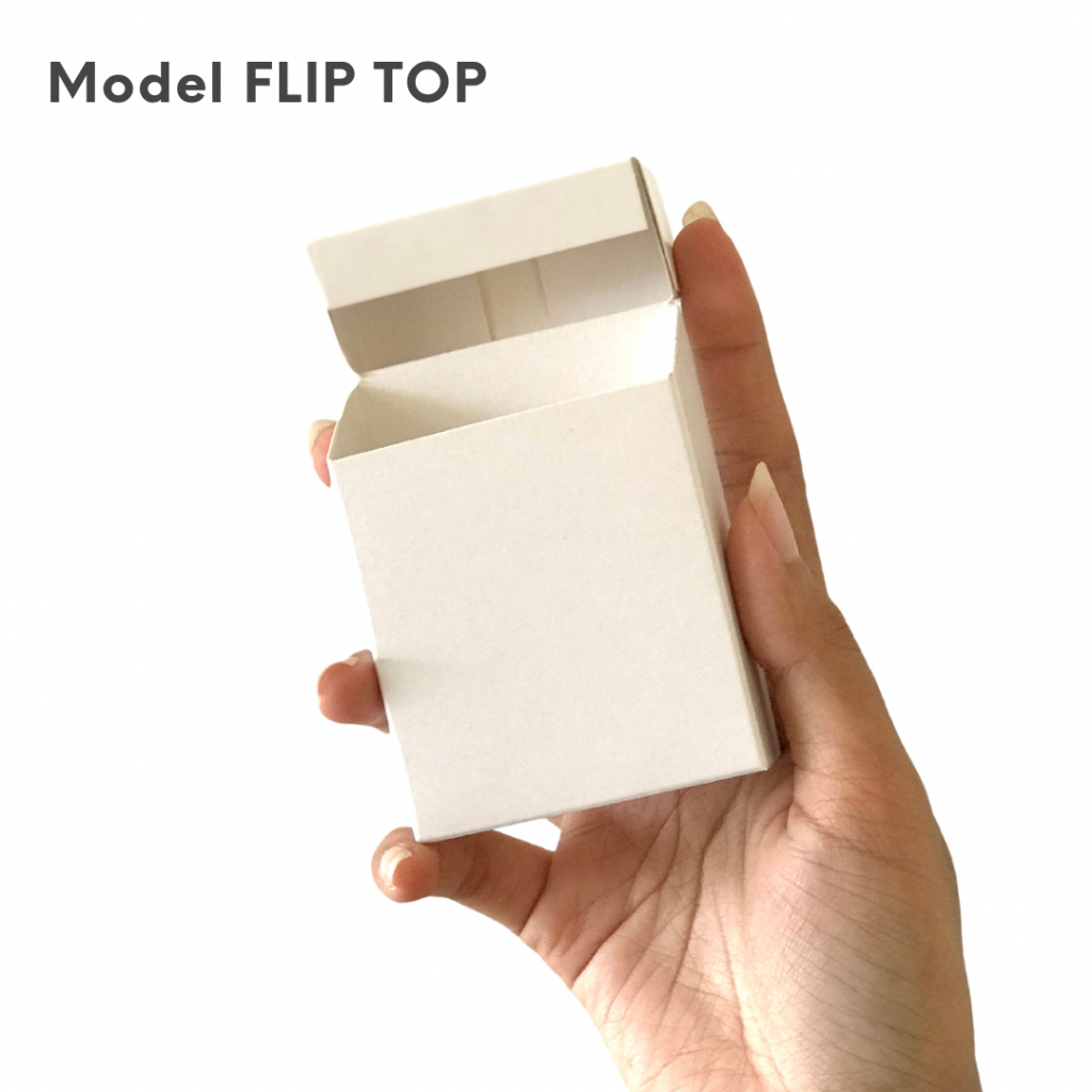 Jual Dus Rokok Model FLIP TOP Kode 001 002 - Ivory 230 gsm / Metalized ...
