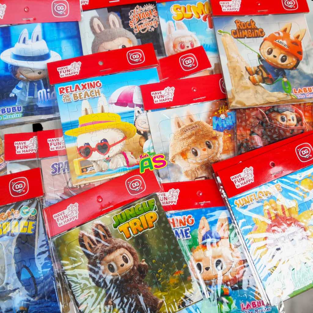 Jual CUT GIRL PUZZLE/ PUZLE LABUBU EDUKASI / MAINAN PUZZLE LABUBU MURAH ...