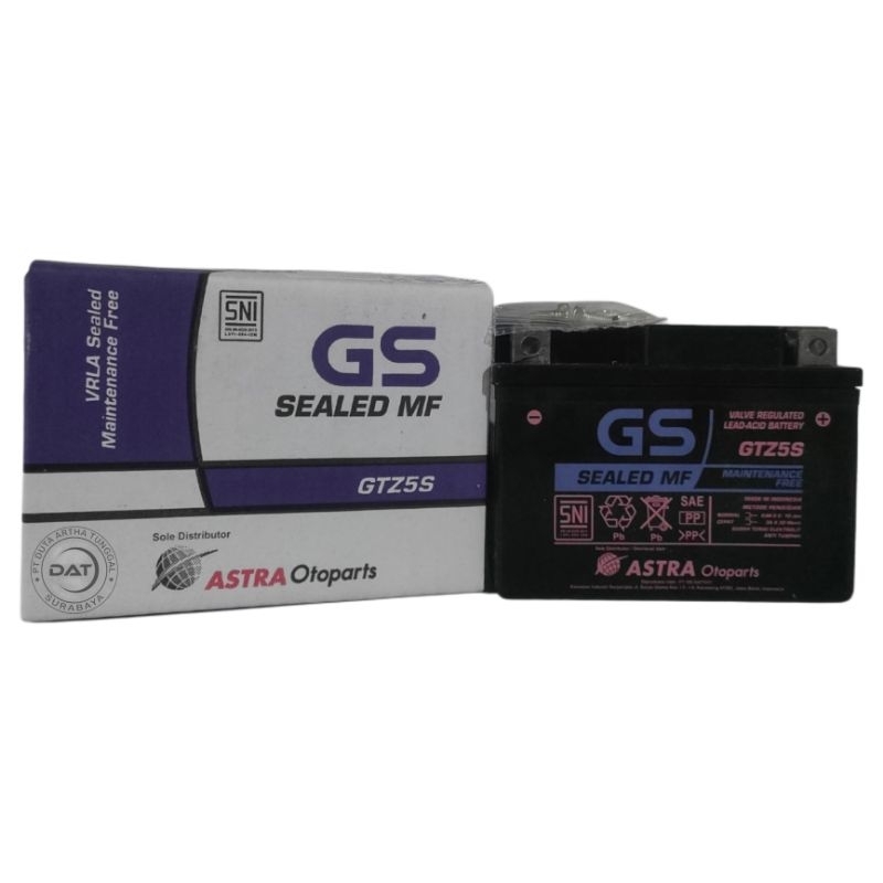 Jual AKI GS ASTRA GTZ5S | Shopee Indonesia