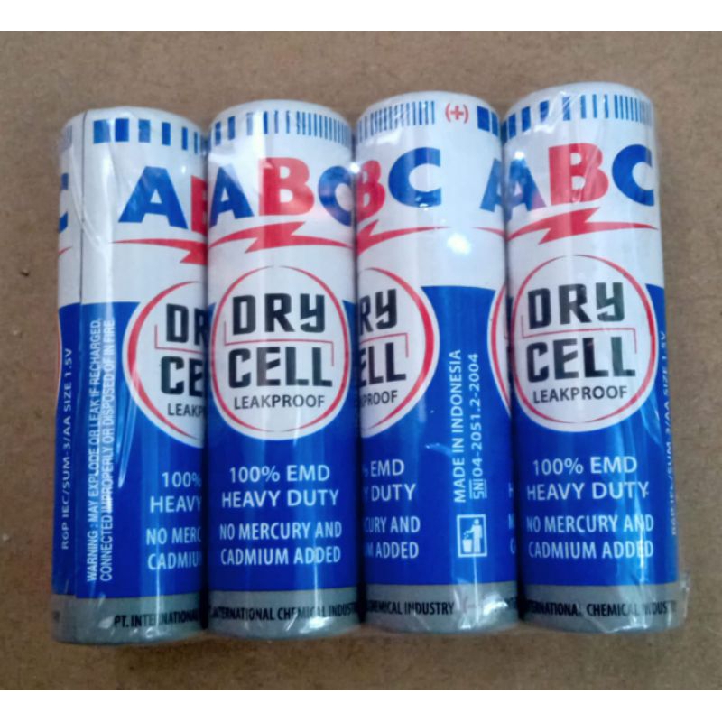 Jual batu ABC kecil 4 pcs | Shopee Indonesia