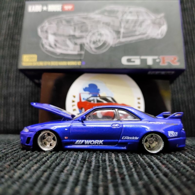 Jual MINI GT KAIDO HOUSE DATSUN NISSAN SKYLINE GT-R (R33) KAIDO WORKS ...
