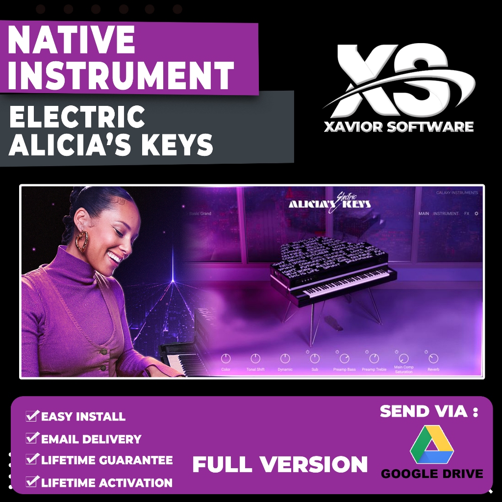 Jual Native Instruments Alicia's Electric Keys 2024 Full Version (Versi ...