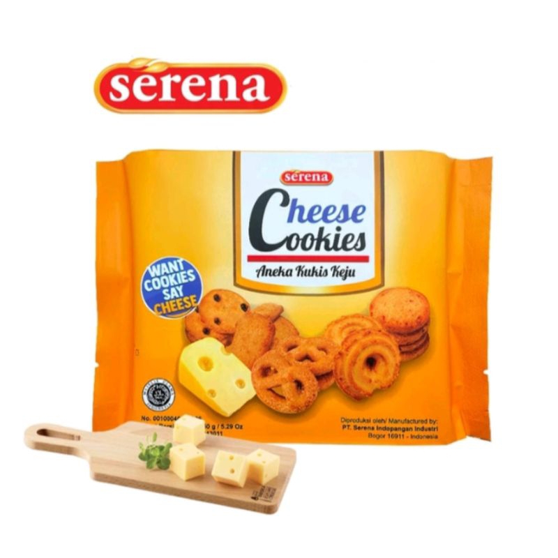 Jual Serena Cheese Cookies 150gr - Cookies Keju / Biskuit Keju / Kukis ...
