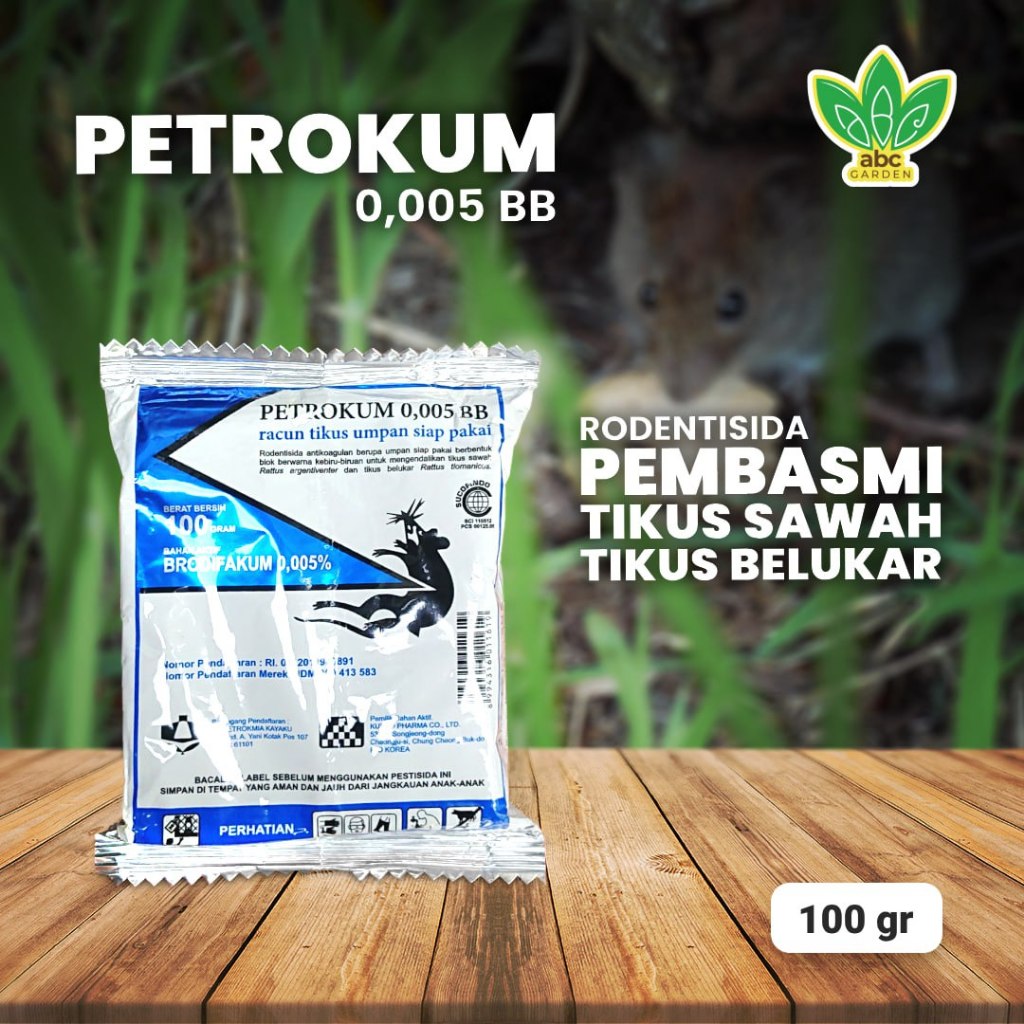 Jual [100gram] Petrokum 0.005BB - Rodentisida Pembasmi Tikus | Shopee ...
