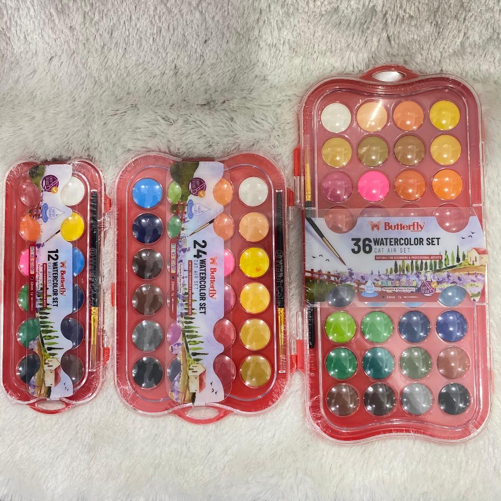 Jual Cat Air merk Butterfly 1 set lengkap 3 varian ukuran | Shopee ...