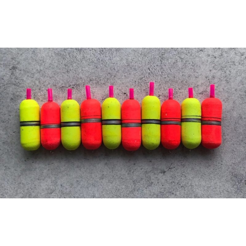 Jual Pelampung Pancing Busa Spon Starlight 6cm Bentuk Kapsul | Shopee ...