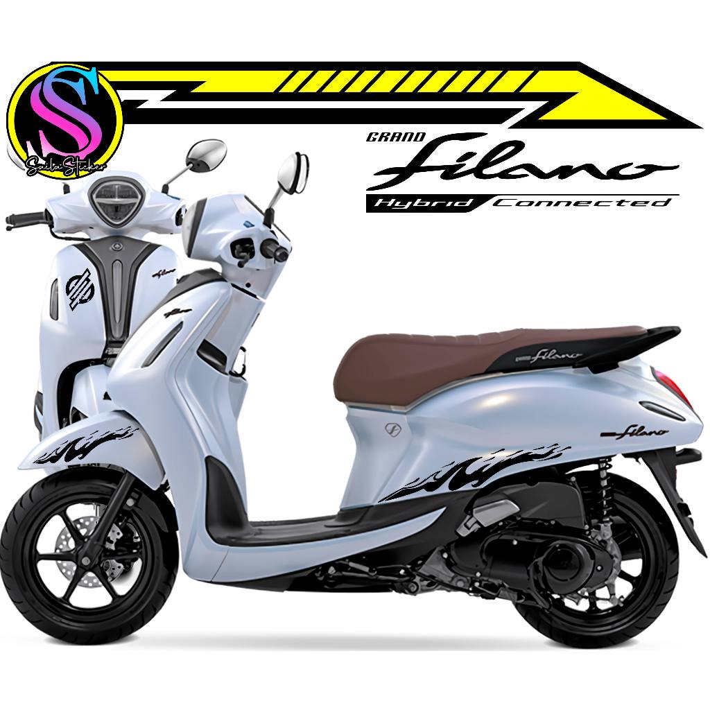 Jual 370/STRIPING GRAND FILANO/STICKER GRAND FILANO/STRIPING GARIS ...
