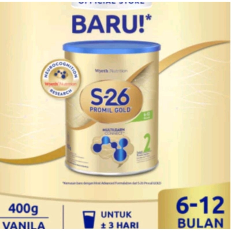 Jual S26 Promil Gold 2 400 gr | Shopee Indonesia